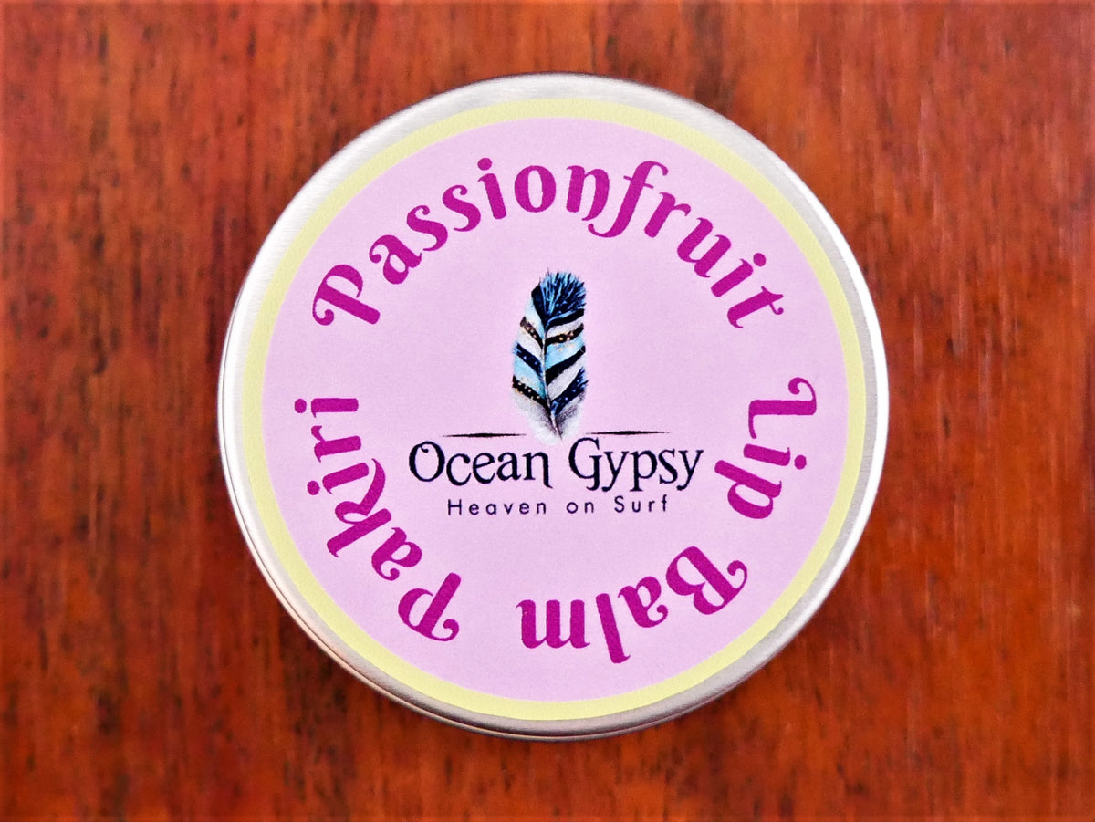Ocean Gypsy Lipbalm Pakiri Passionfruit – Ocean Gypsy NZ